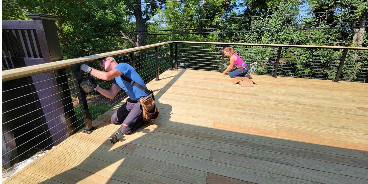 How to Install Cable Railing ...